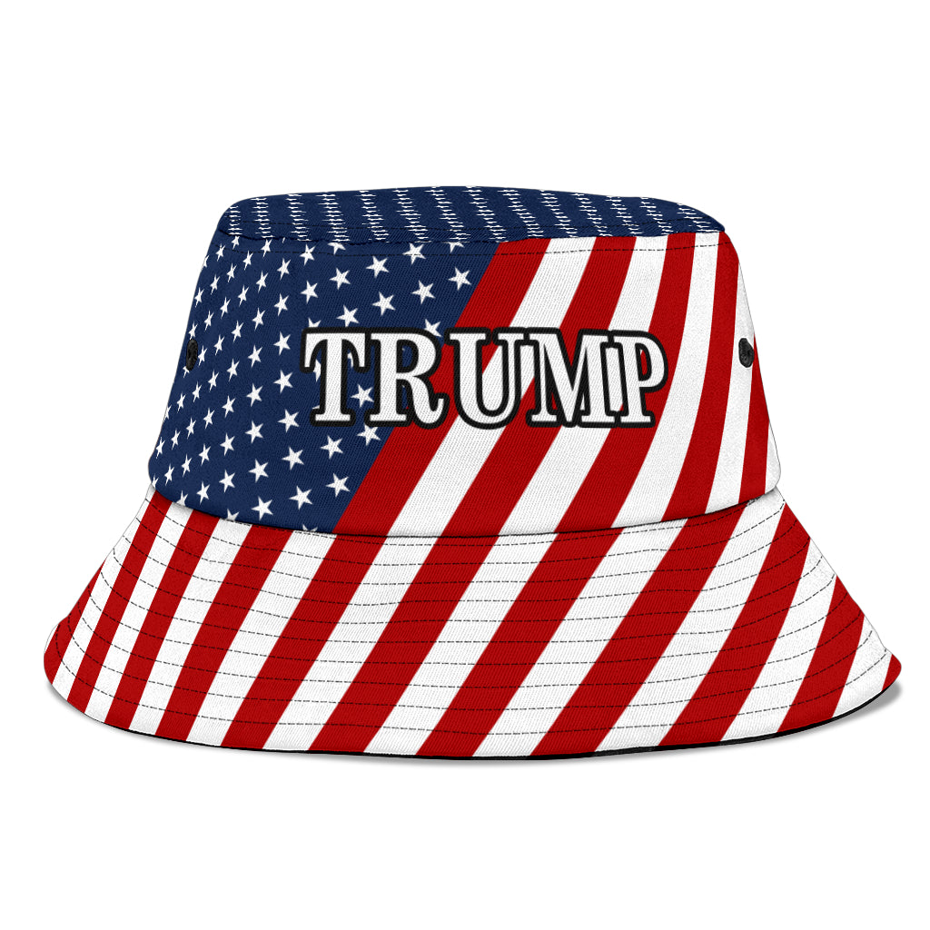 Trump USA Flag Bucket Hat – PRW